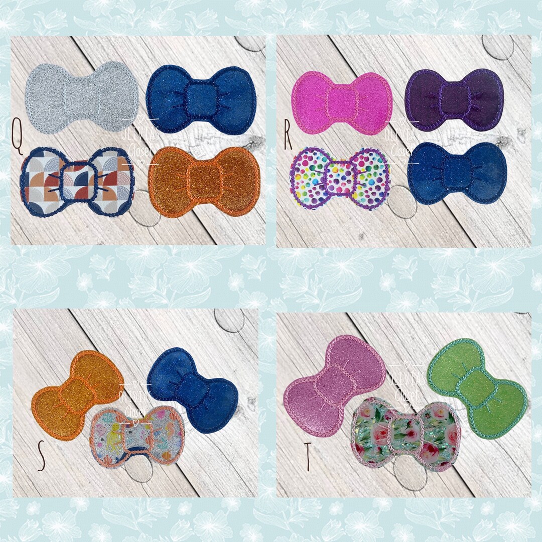 Bow Snap Clip Hair Clip - Etsy