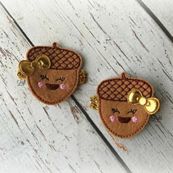Acorn Clip - Etsy