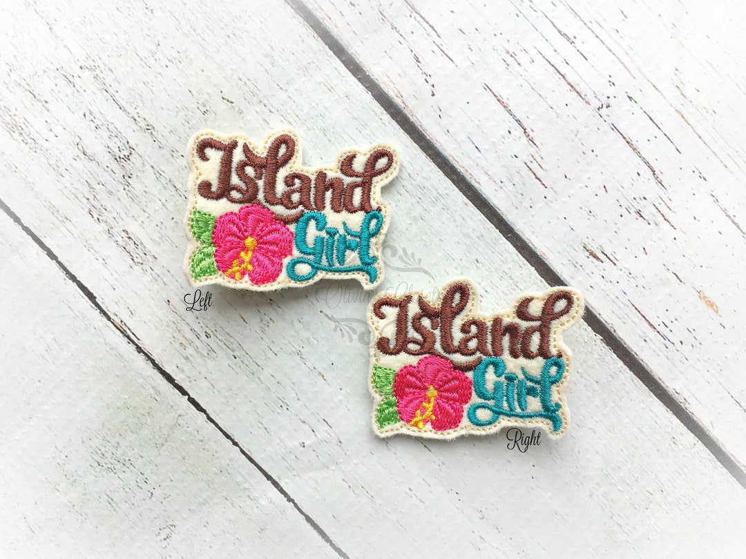 Island Girl Flower Hair Clip - Etsy