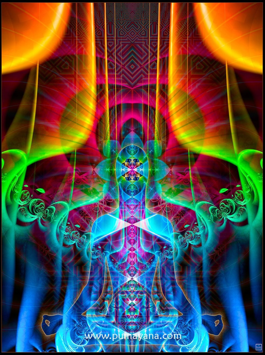 Multiverse Cosmic Body Poster | Art Print | Healing| Meditation ...