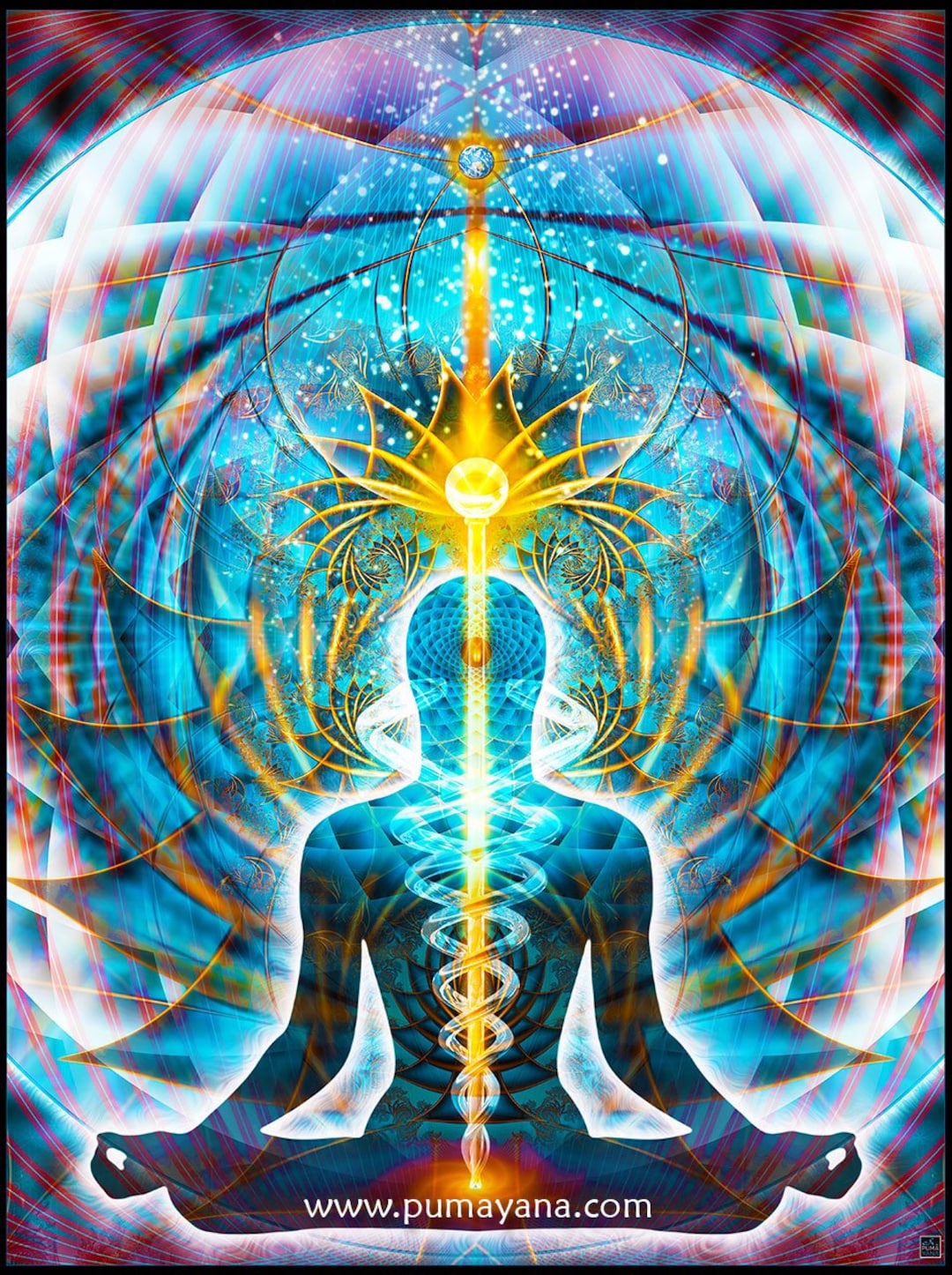 Galactic Body Poster | Art Print | Healing| Meditation | Spiritual ...