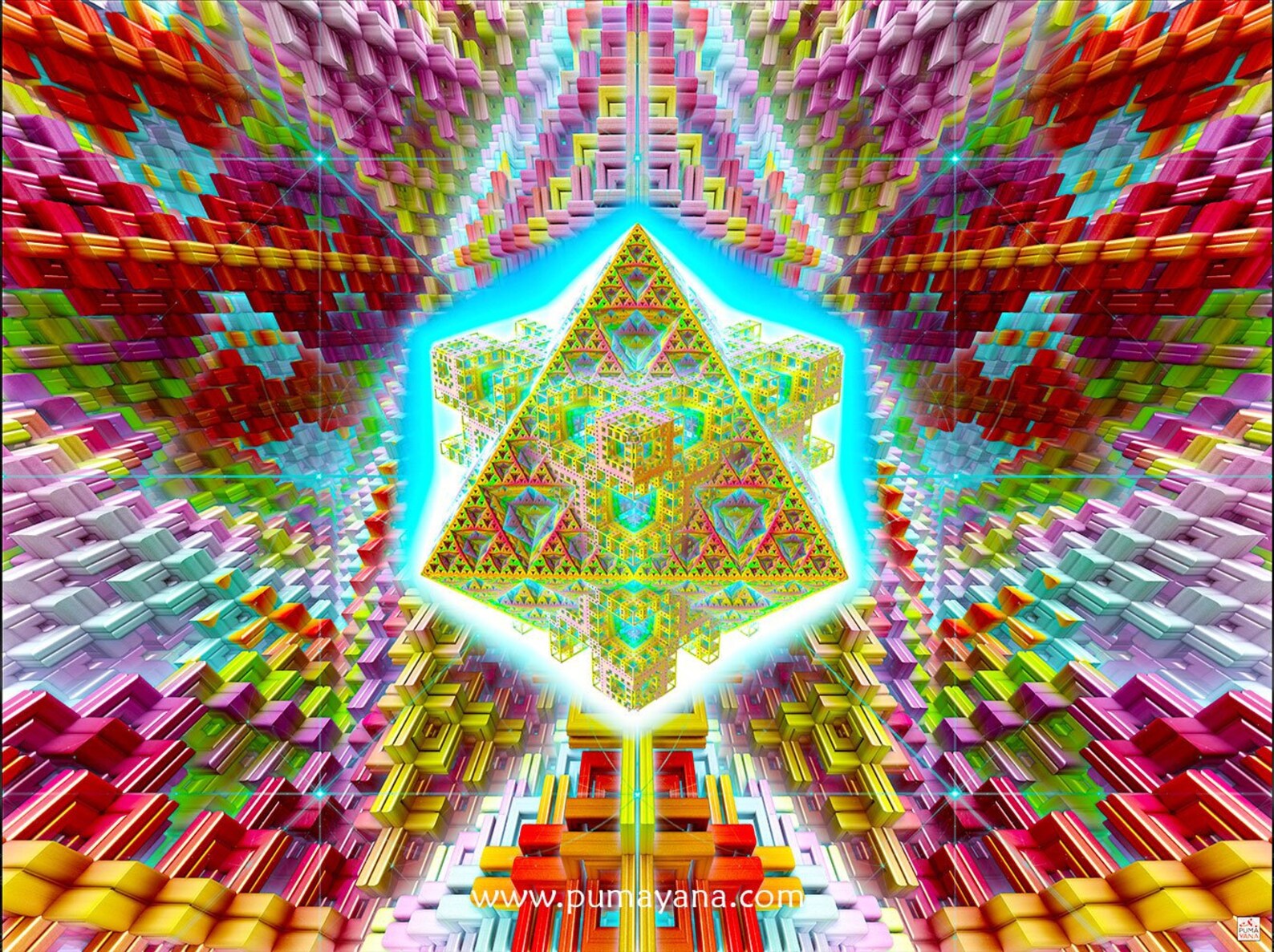 Travelling the Multiverse Cosmic Art Print | Canvas | Psychedelic| San ...