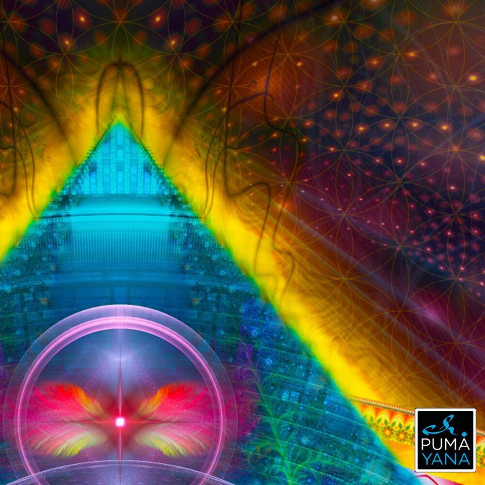 Initiation Art Print | Canvas| Spiritual| Meditation | Sacred Geometry ...