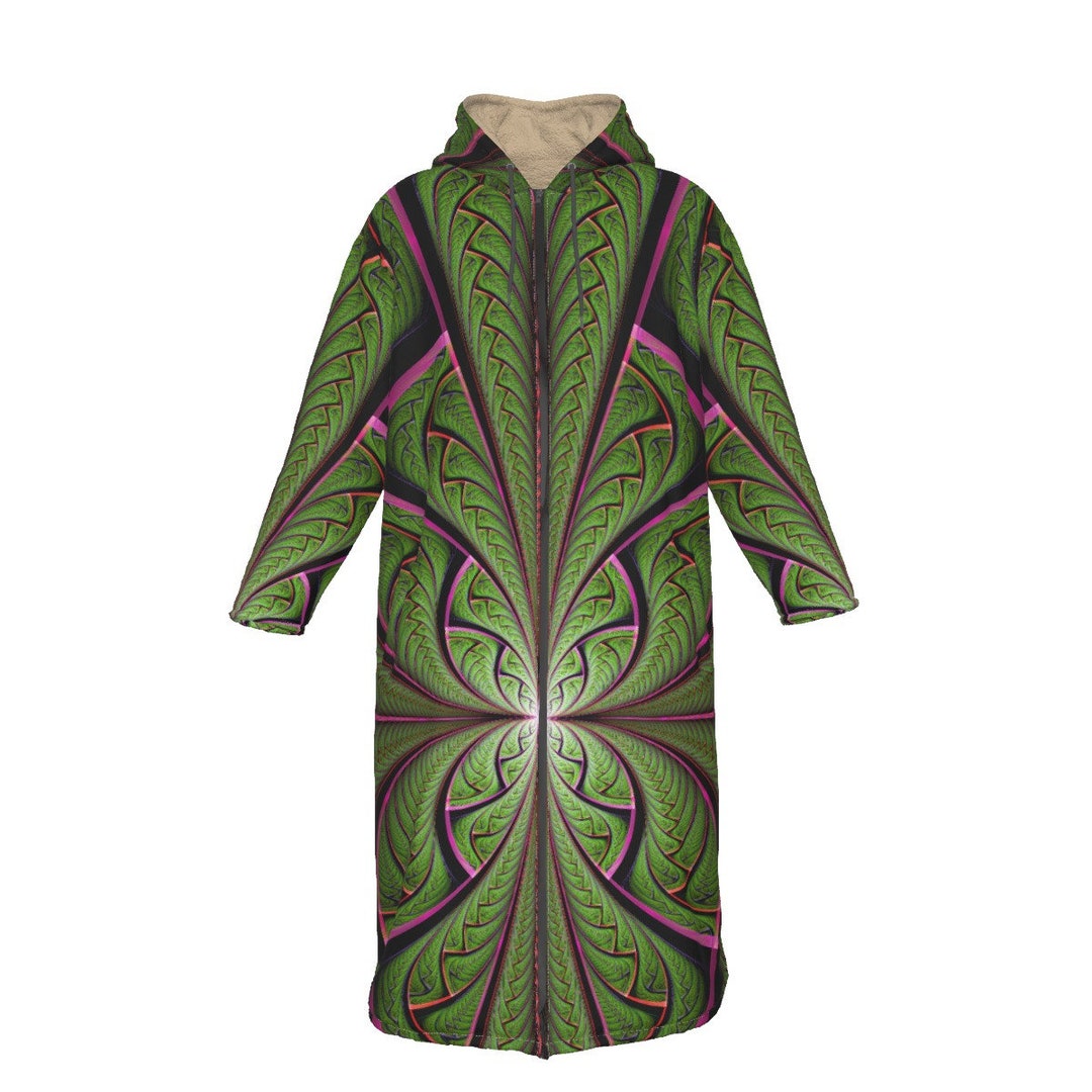 Shamanic Psychedelic Cloak | Festival Cloak | Wizard Cloak | Trippy ...