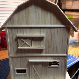 Handmade Amish-style Wooden Barn - Etsy