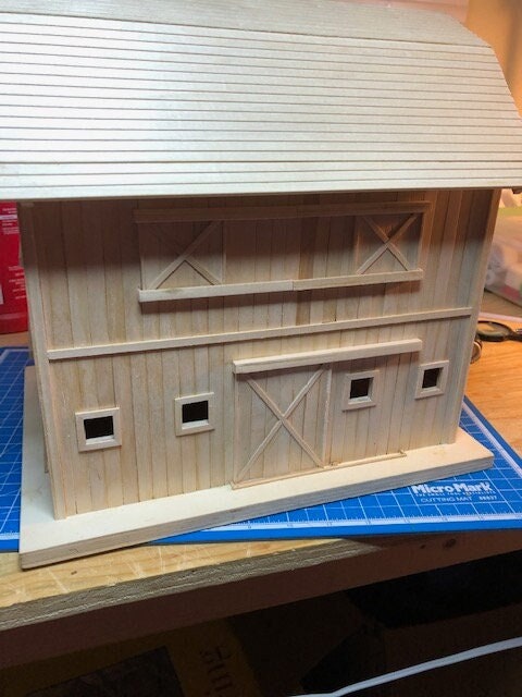 Handmade Amish-style Wooden Barn - Etsy