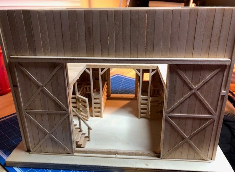 Handmade Amish-style Wooden Barn - Etsy