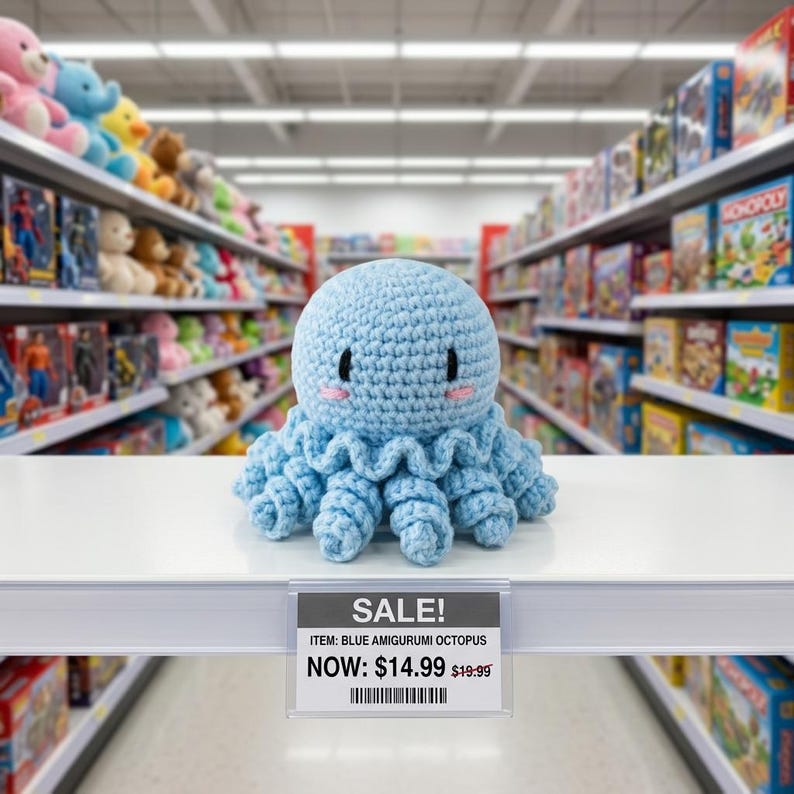 Crochet Octopus Amigurumi Pattern PDF | Beginner Friendly Mini Plush ...