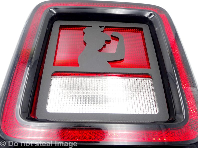 Girl Power Brake Light Covers/ Fits 2018-25 Jeep Wrangler JL - Etsy