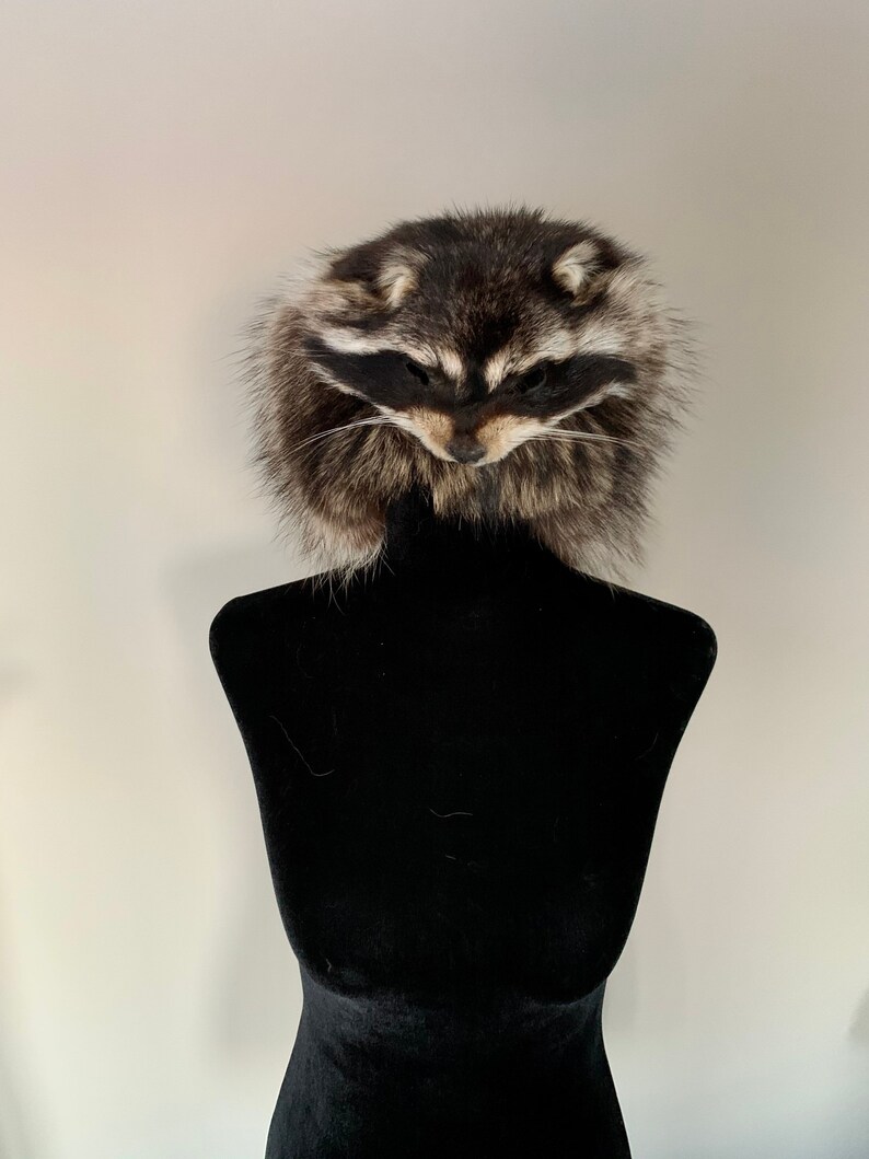 Fur Hat With Tail Sewing Pattern Davey Crockett Daniel Boone Style ...