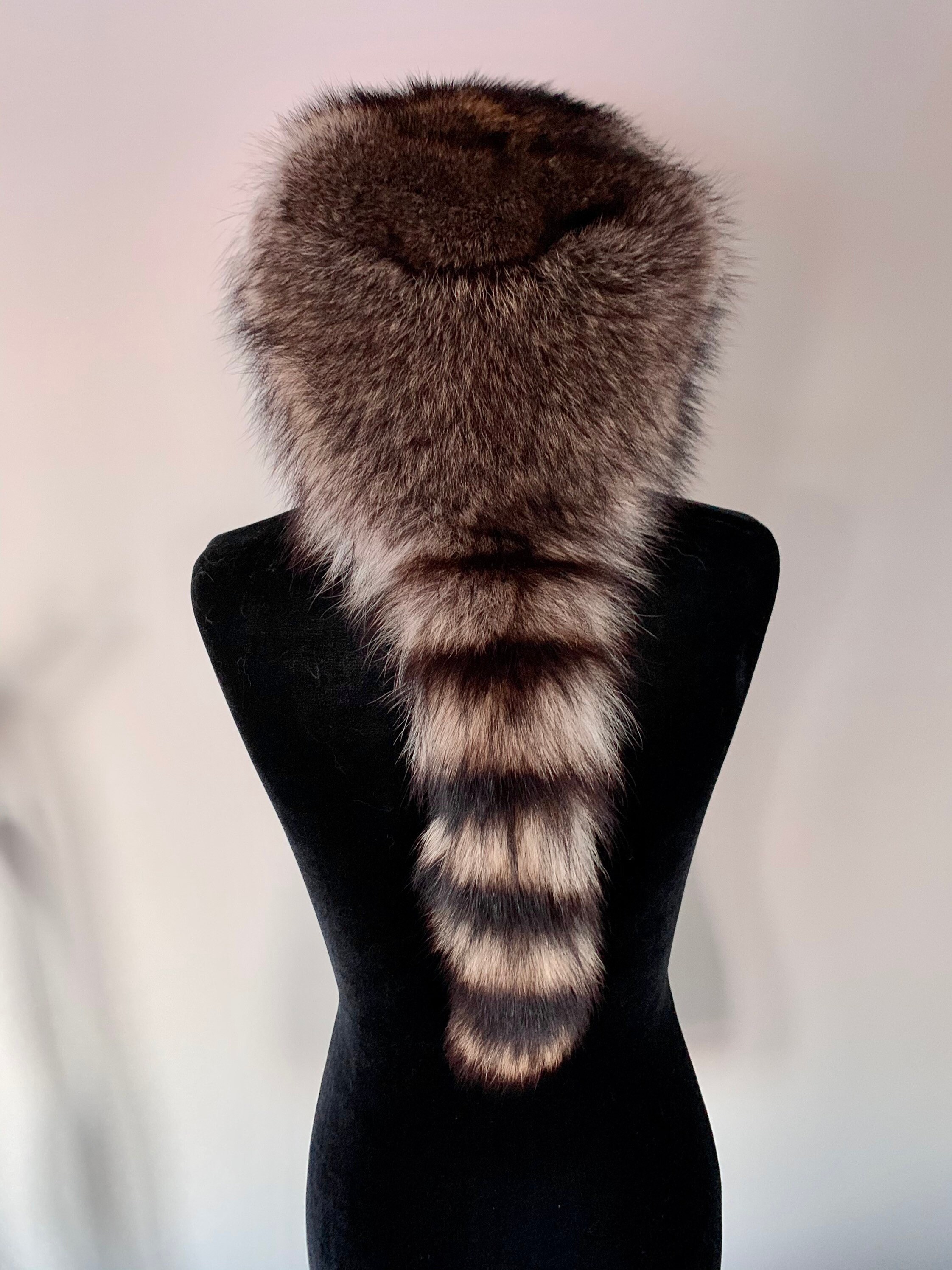 Fur Hat With Tail Sewing Pattern Davey Crockett Daniel Boone - Etsy