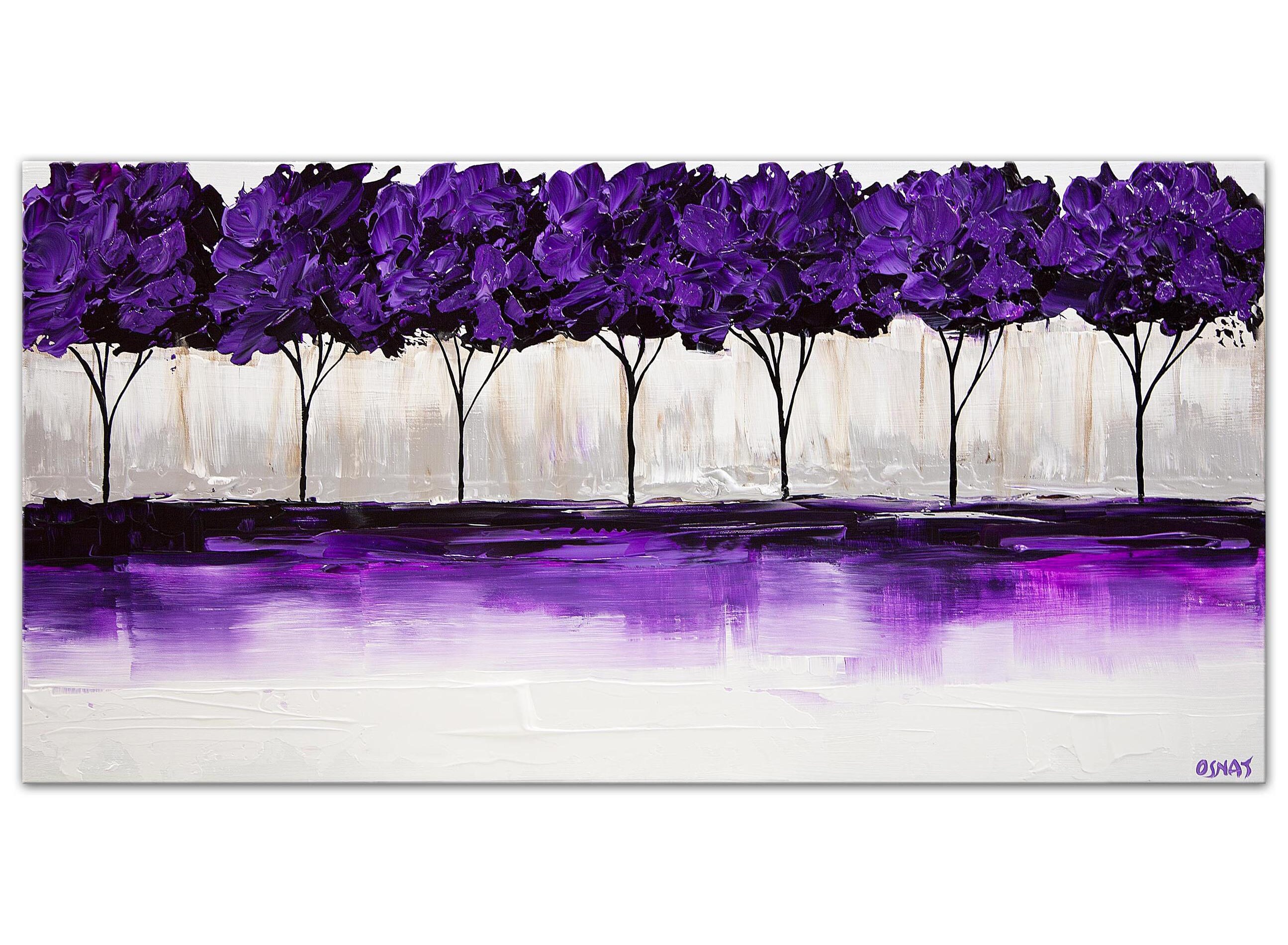Purple Tree Paintings