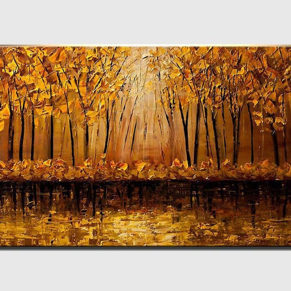 Autumn Abstract - Etsy