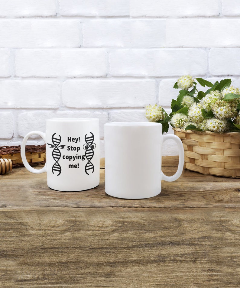 Scientist Gift Hey Stop Copying Me DNA Double Helix Gifts for - Etsy