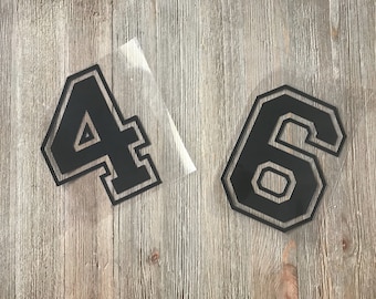 Jersey numbers | Etsy