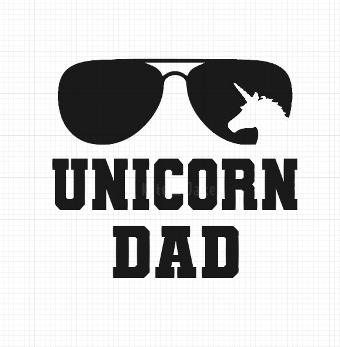 Unicorn Dad SVG Cut File, Boy Unicorn Shirt SVG, Unicorn Dad SVG ...