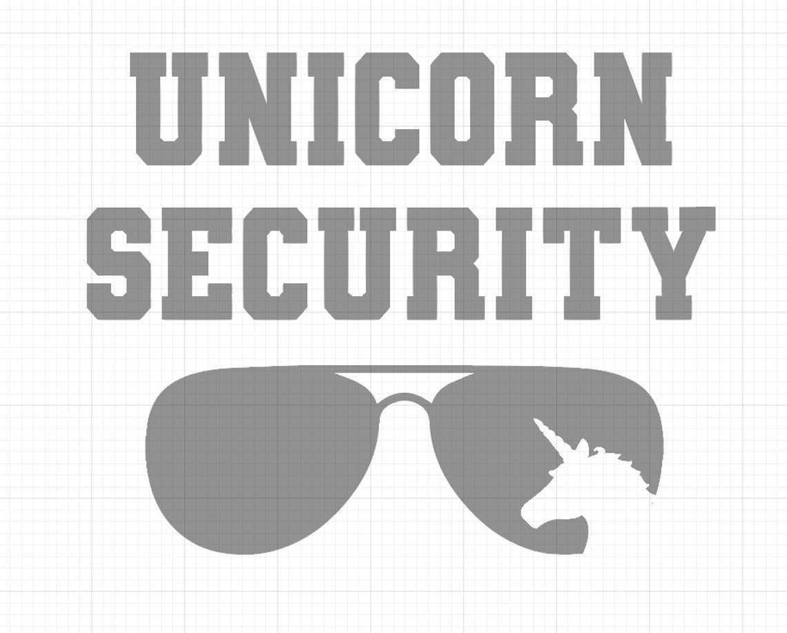 Unicorn Security SVG Cut File Boy Unicorn Shirt SVG, Unicorn Security ...
