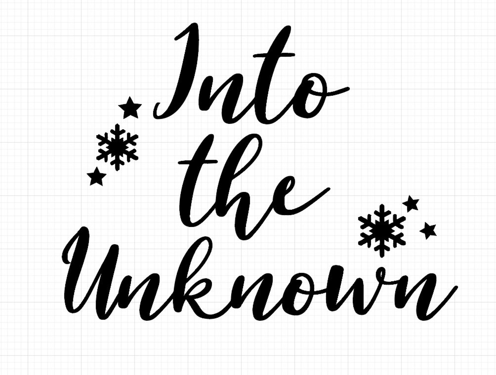 Into the Unknown Svg Into the Unknown Cut File Into the | Etsy