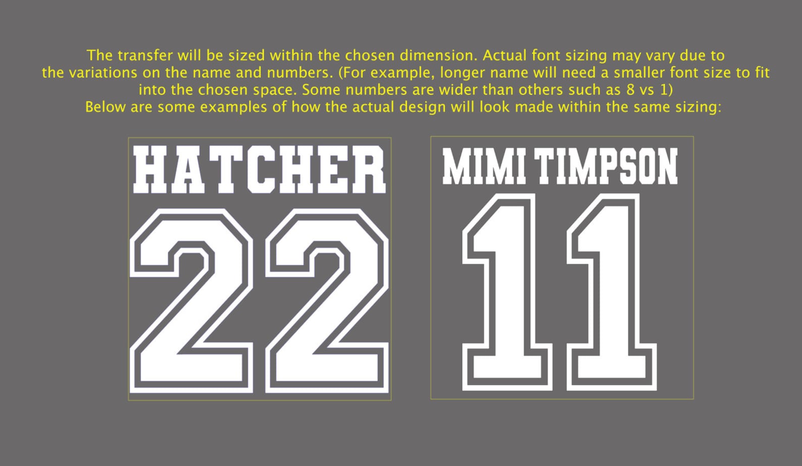 Jersey Name Iron on Transfer Varsity Name Jersey Name and - Etsy