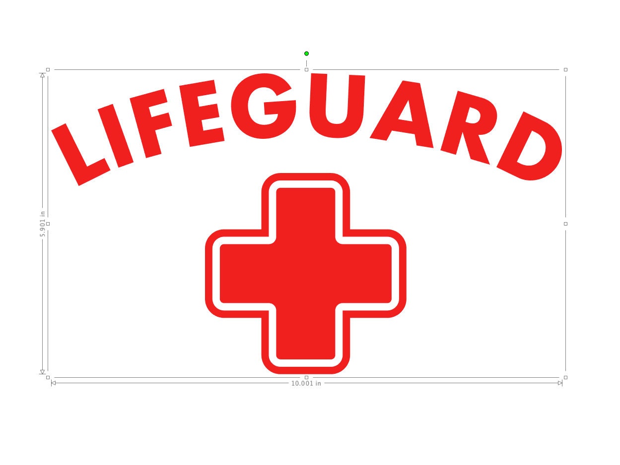 LIFEGUARD Iron on Transfer Lifeguard Iron On Lifeguard - Etsy