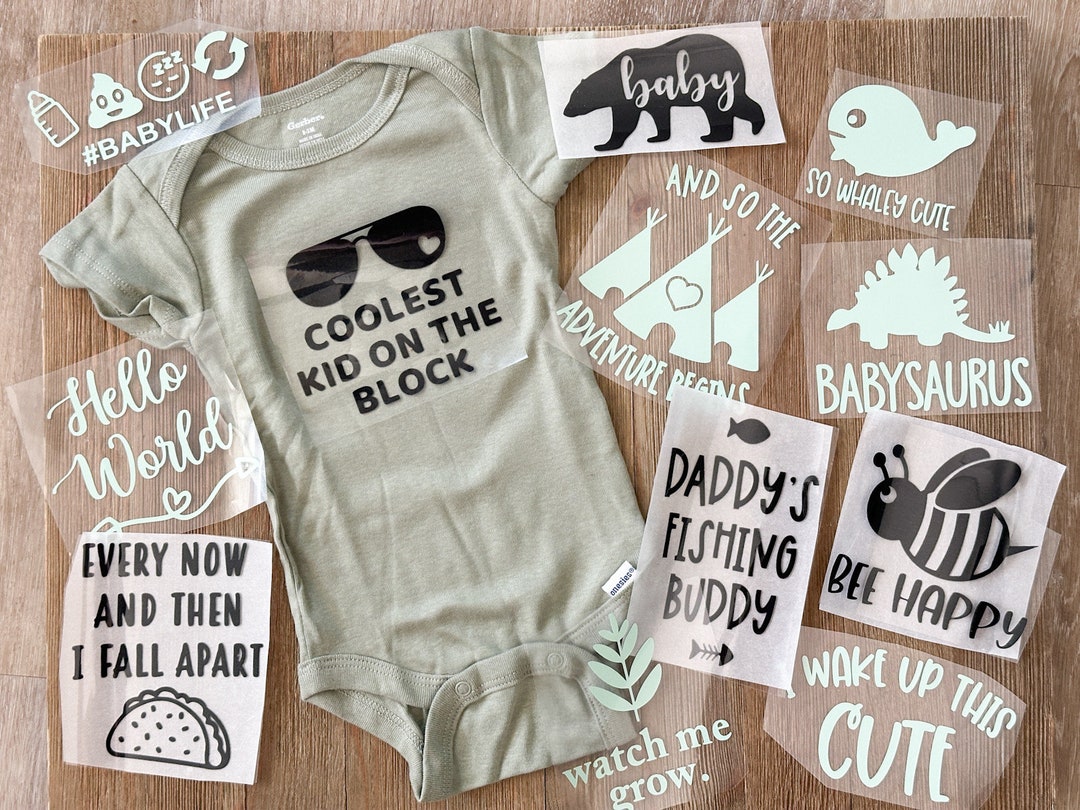 Baby Onesie® Station Iron on Transfers, Unisex Baby Onesie Iron on ...