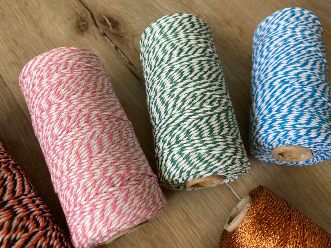 Gold Bakers Twine silver bakers twine Metallic Gold Bakers | Etsy