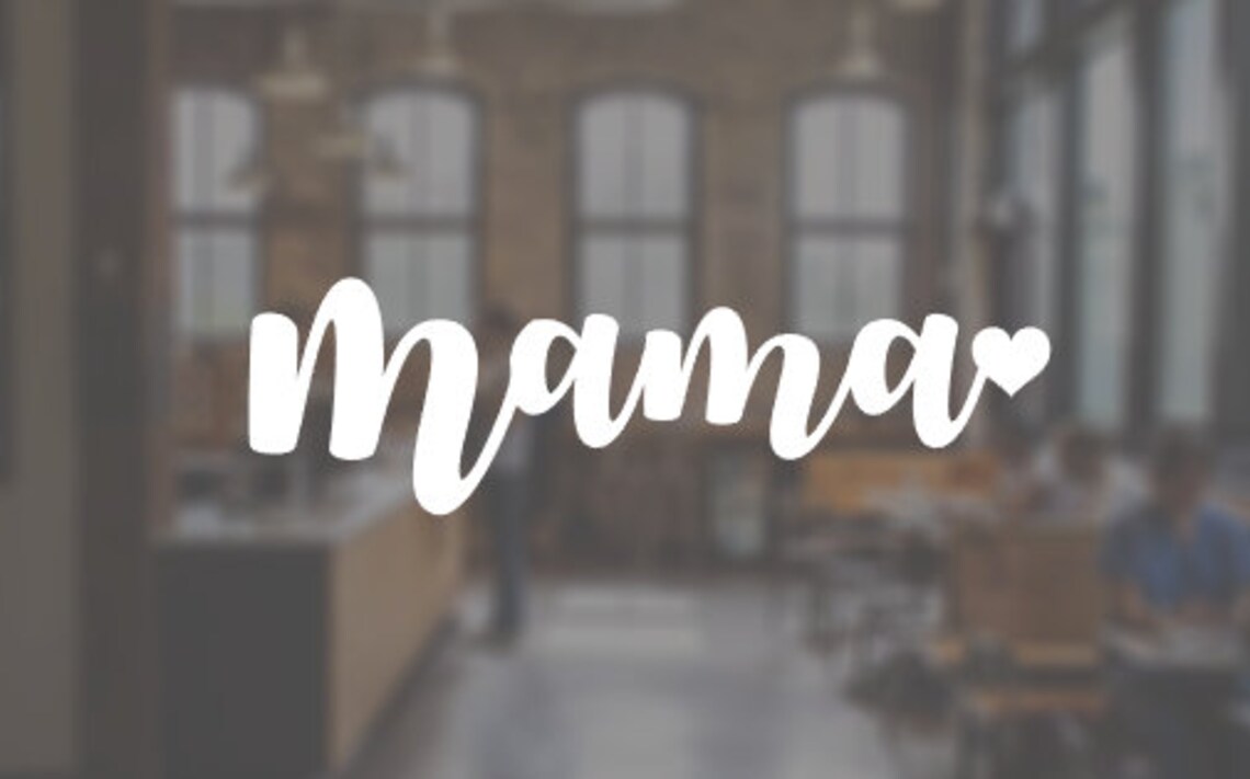 Mama Decal Mama Sticker Mama Vinyl Decal Mama Decal for - Etsy