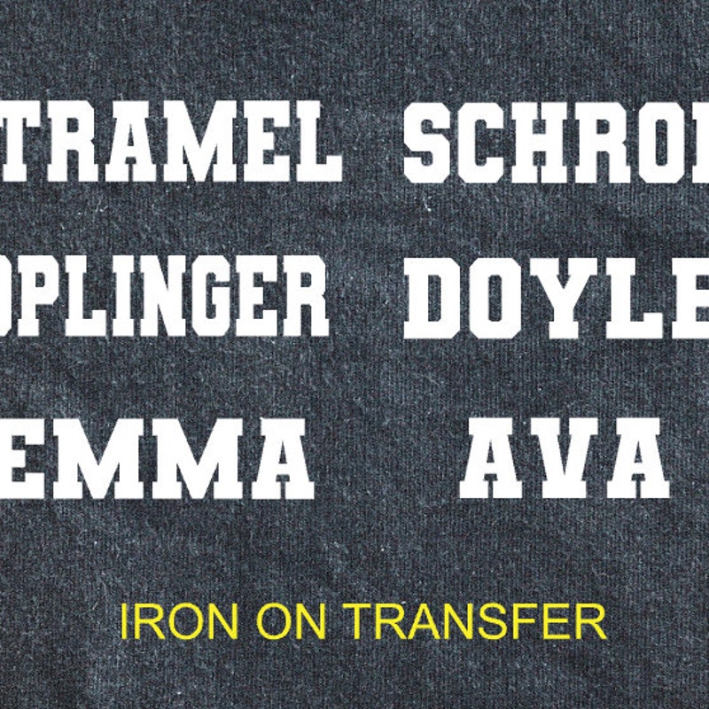 Red Letter Heat Iron - Etsy