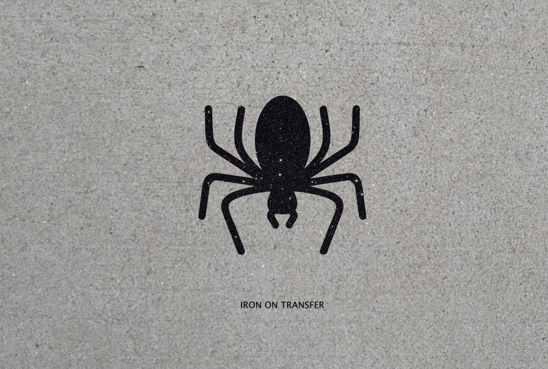Spider Iron on Transfer, Halloween Spider Iron On, Halloween Iron on ...