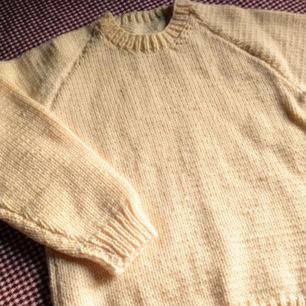 Butter Yellow Sweater - Etsy