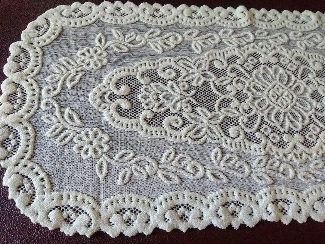 Table Runners- Various Vintage Lace and Fabric Designs - Various Sizes ...