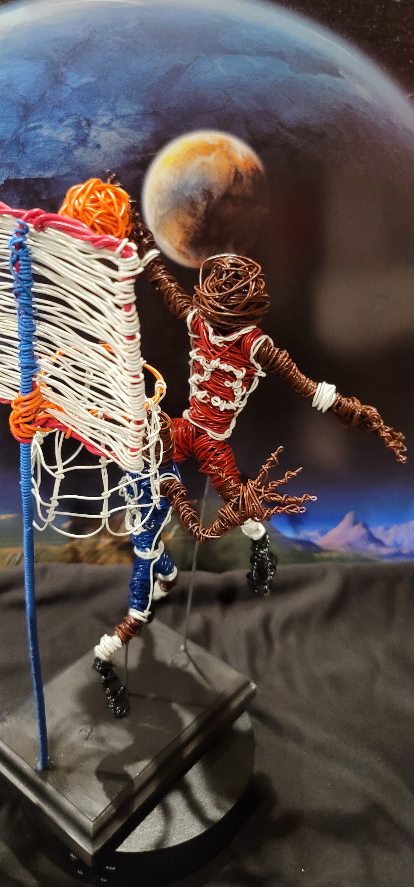 Jordan Dunking, Chicago Bulls, NBA, Art, Sculpture, Man Present, Sports ...