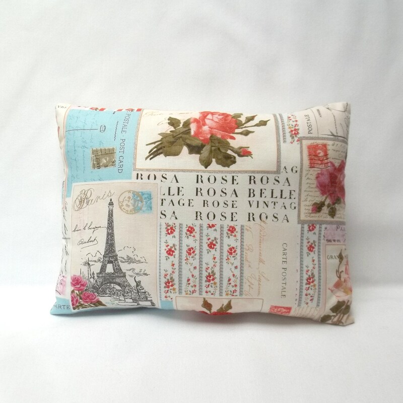 French Script and Pink Throw Pillows - Etsy