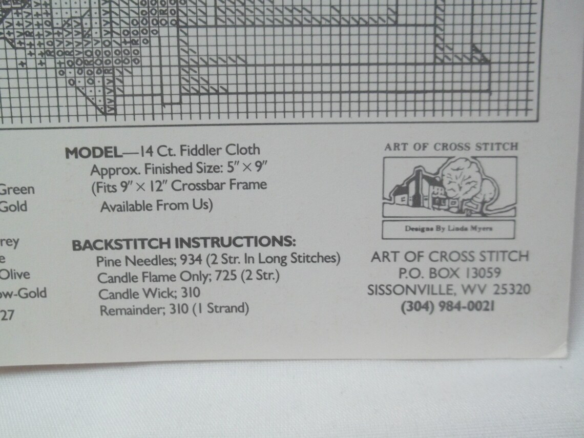 Country Cross Stitch Pattern Christmas Vintage Linda Myers | Etsy