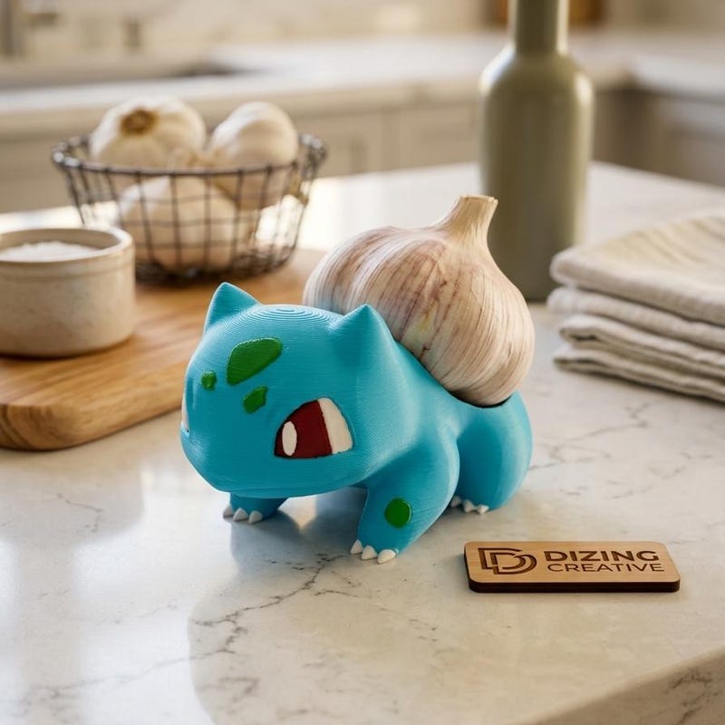 Bulbasaur Garlic Holder - Etsy