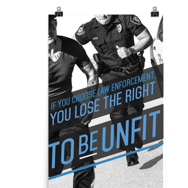 Large Police Wall Art - Etsy