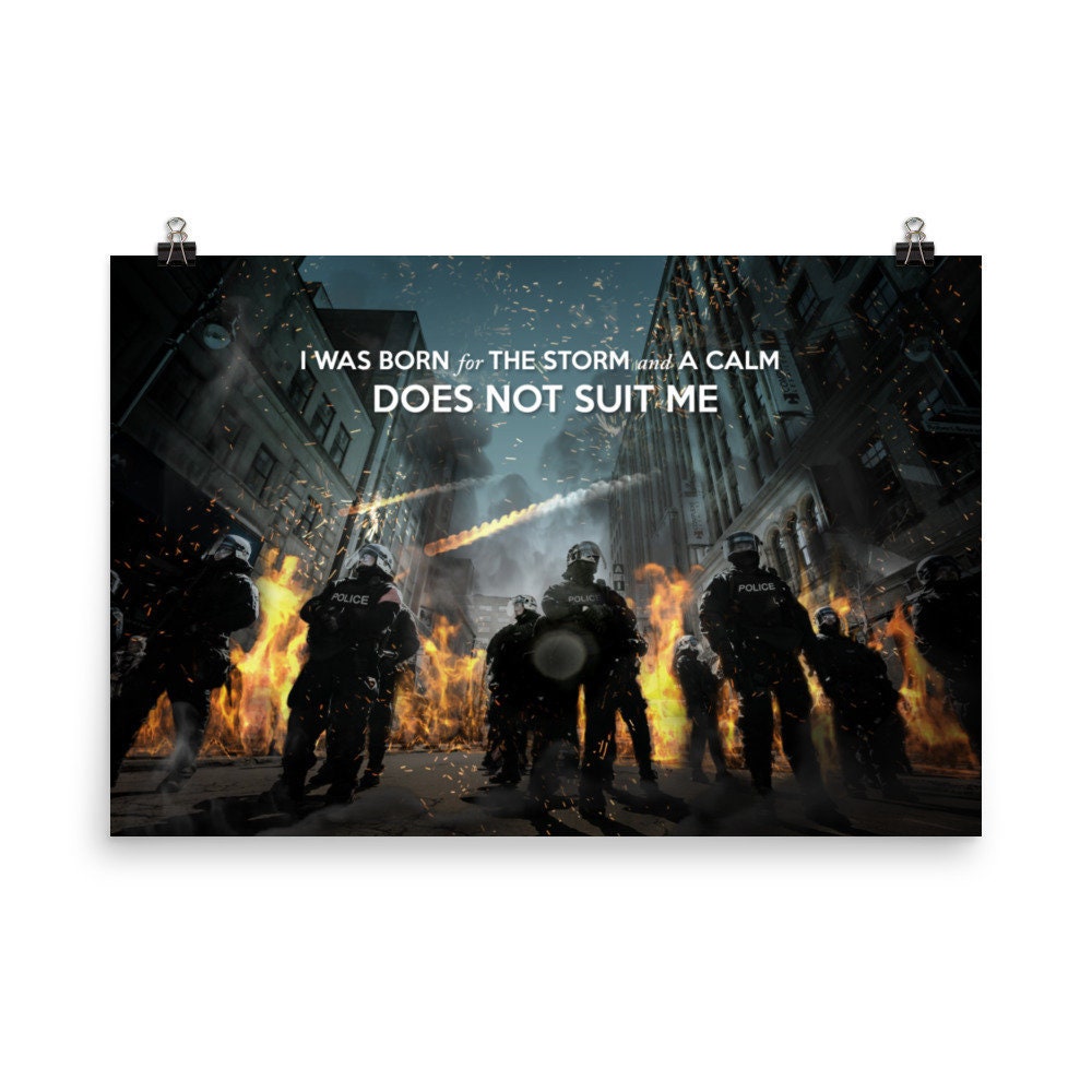 Riot Police Poster Motivational Art Officer Law Enforcement Fire ...