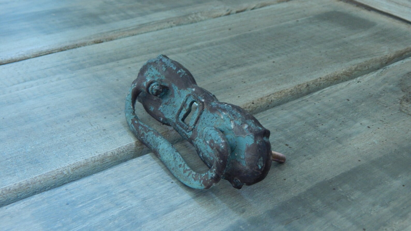 Distressed Metal Keyhole Decorative Drawer Pull - Etsy