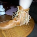 High Top Fringed Moccasin - Etsy