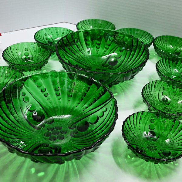 Emerald Green Dinnerware Set - Etsy