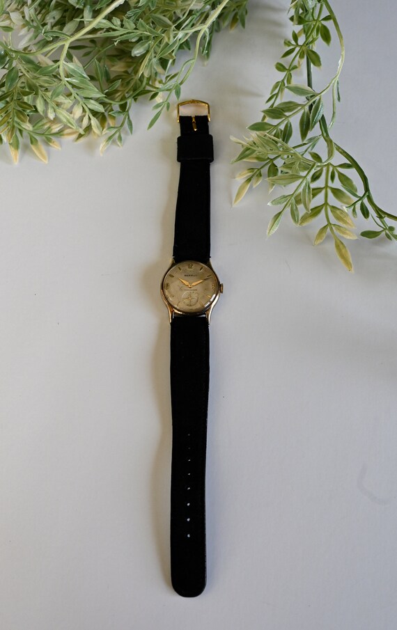 Vintage Benrus Shock Absorber Watch Gold Plate Swiss … - Gem