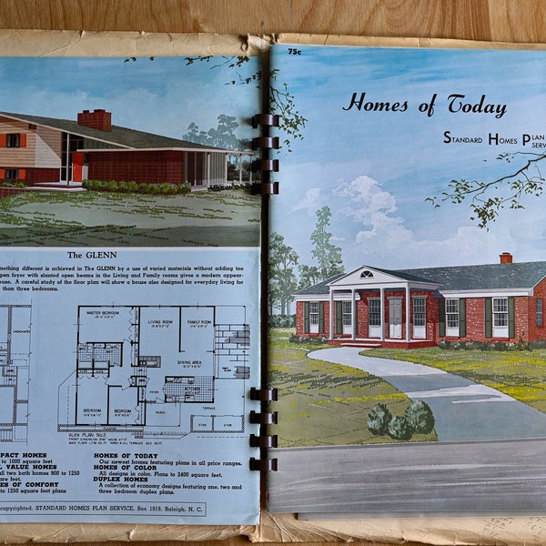 House Plan Books - Etsy