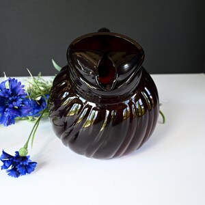 Royal Ruby Tilt Ball Pitcher Red Depression Glass - Etsy