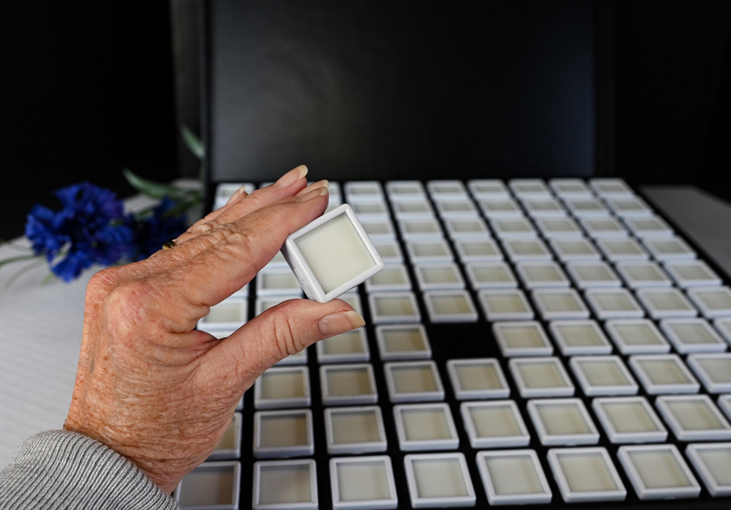 100 Pc Gemstone Storage Display Collection Box 1" Cases - Etsy