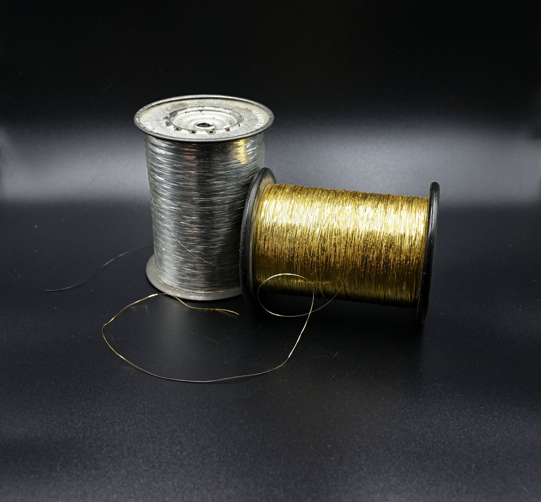 Flat Tinsel Giant Spool Vintage Fly Tying Supplies - Price Each - Etsy