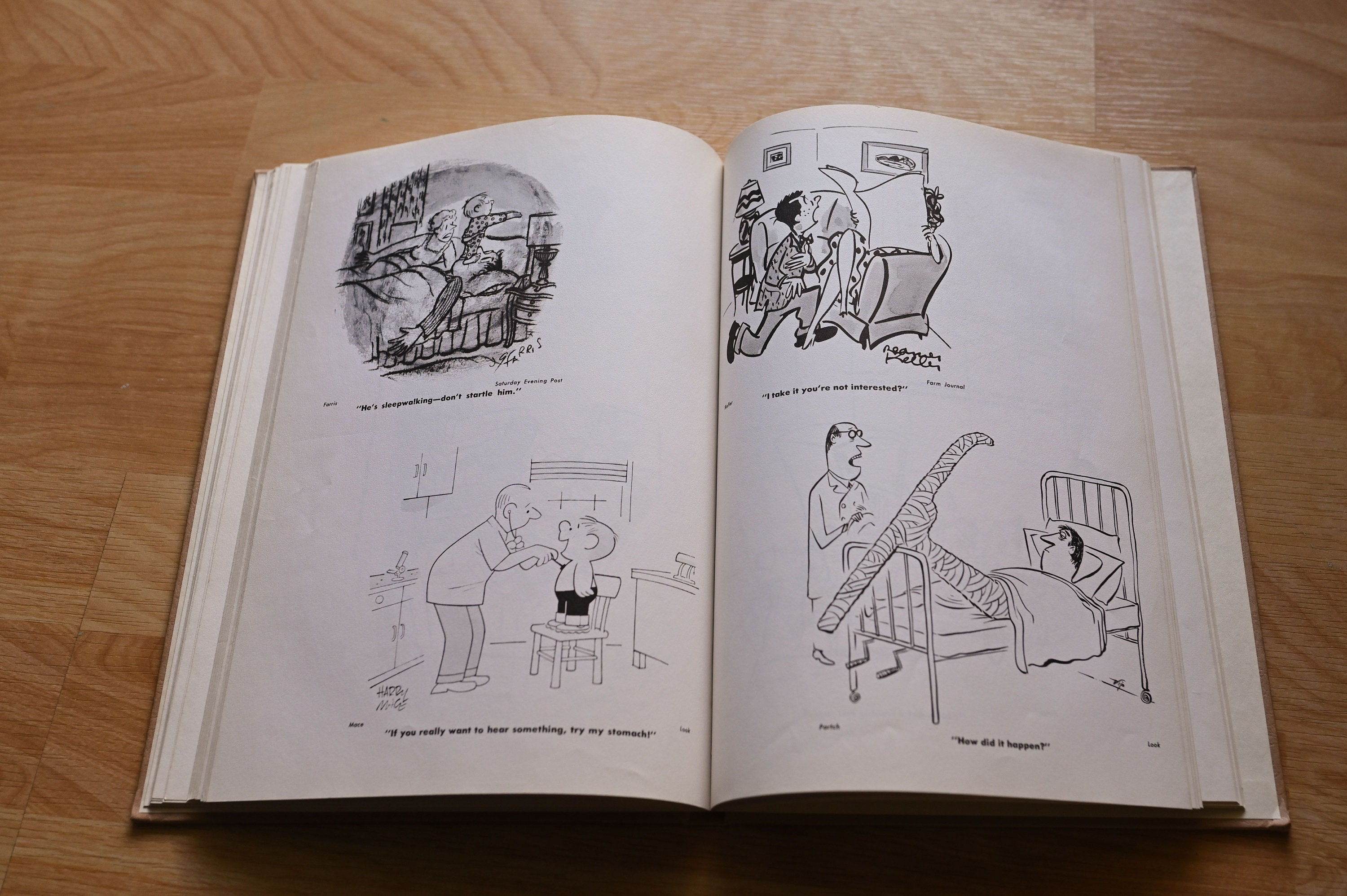 1960 Best Cartoons of the Year by Lawrence Lariar - Etsy