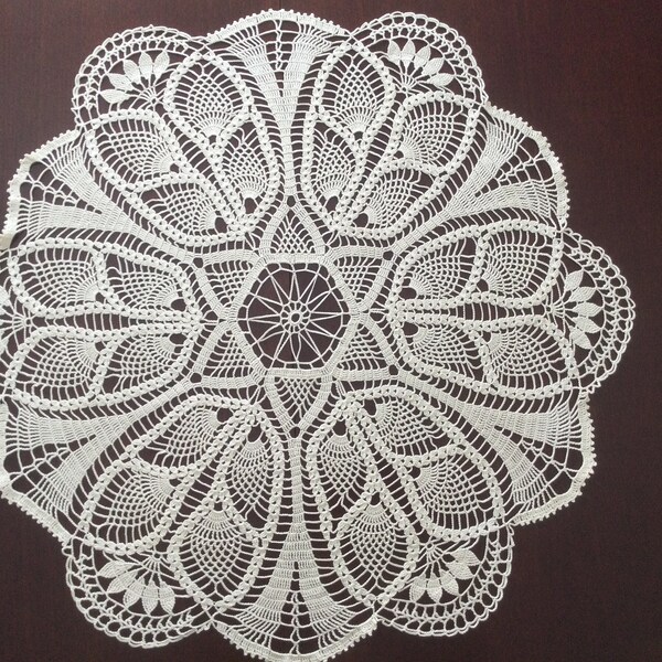 Crochet Doily Tablecloth - Etsy