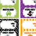 Halloween Treat Bag Toppers - Digital File - You Print / Set of 4 ...