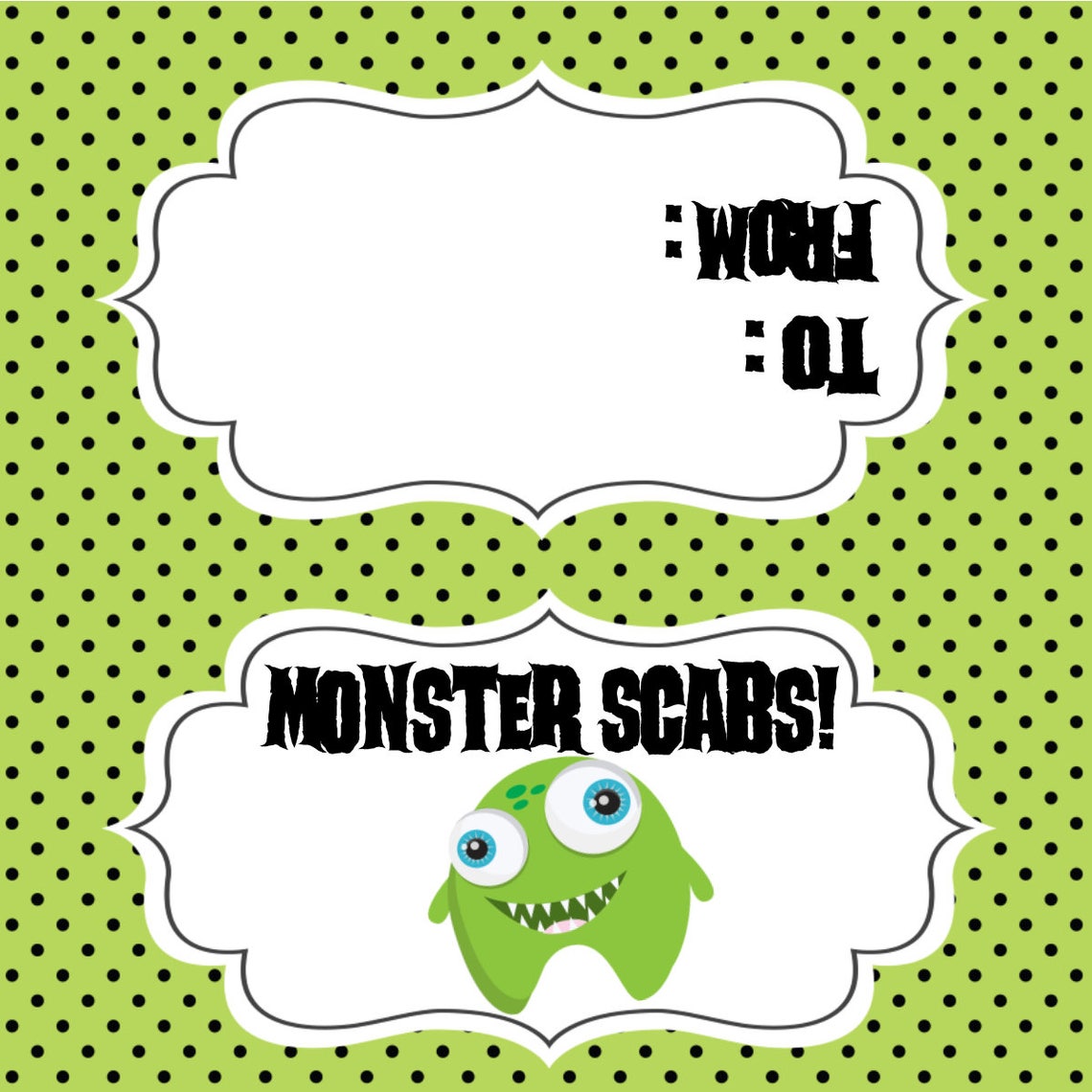 Halloween Treat Bag Toppers - Digital File - You Print / Set of 4 ...