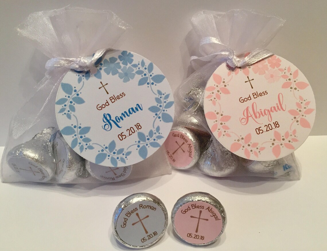 First Communion Favor Bag Set ( Set of 25) - Confirmation Favors ...